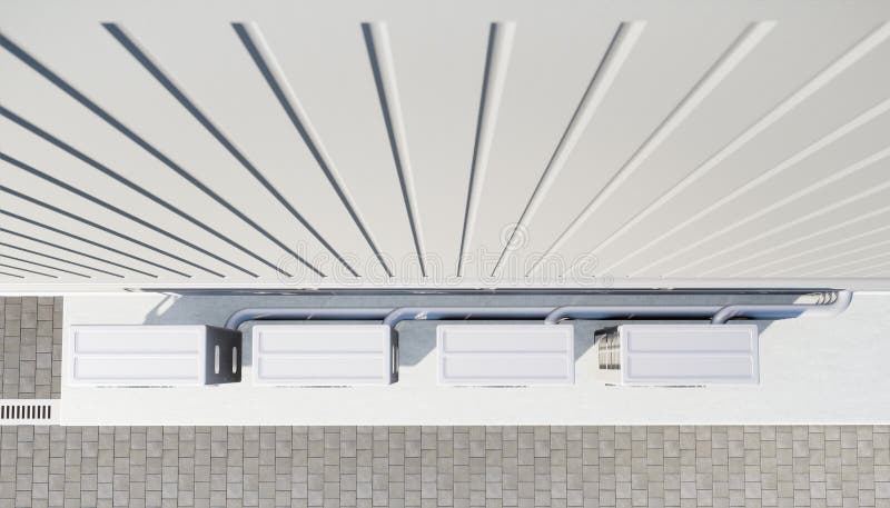 Air Conditioning Condensing Unit Stock Illustrations – 76 Air ...