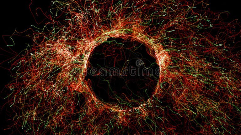 3D Rendering Cosmic Energy Strings. Energy Flows in the Form of Thin ...