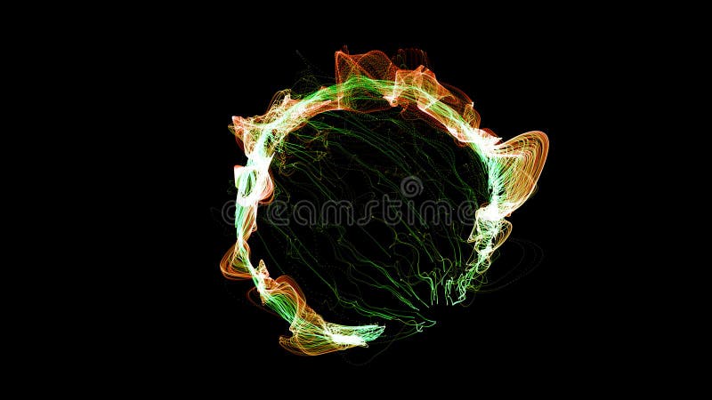 3D Rendering Cosmic Energy Strings. Energy Flows in the Form of Thin ...