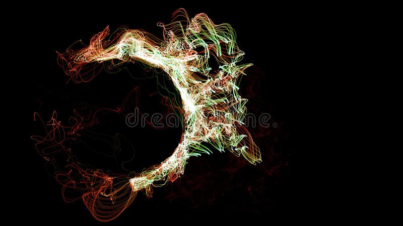 3D Rendering Cosmic Energy Strings. Energy Flows in the Form of Thin ...