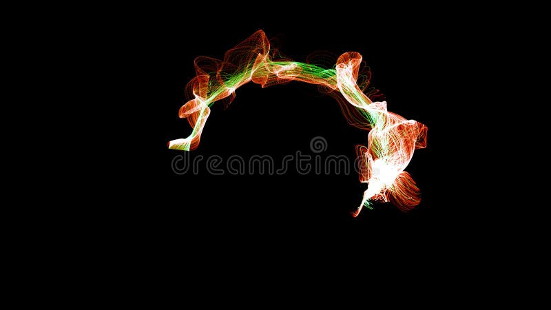 3D Rendering Cosmic Energy Strings. Energy Flows in the Form of Thin ...