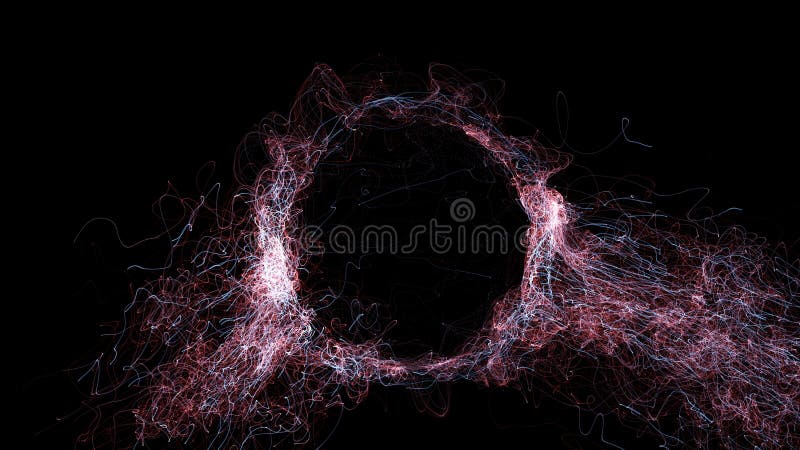 3D Rendering Cosmic Energy Strings. Energy Flows in the Form of Thin ...