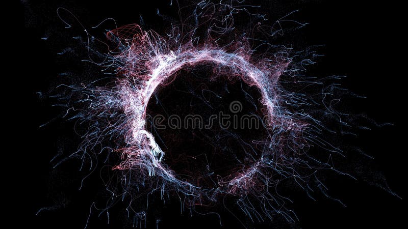 3D Rendering Cosmic Energy Strings. Energy Flows in the Form of Thin ...