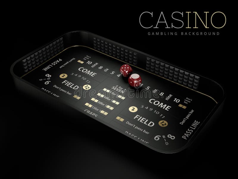 Craps Table Texture stock illustration. Illustration of standard - 11846894