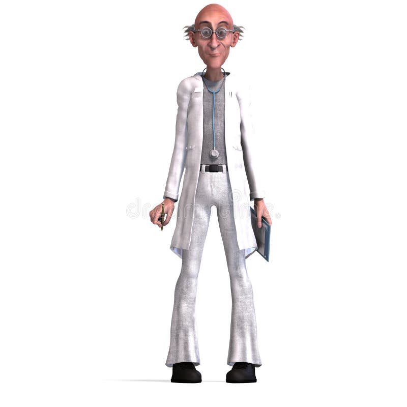 Boy Scientist Surprised by Discovery. Cartoon Character Stock Vector ...