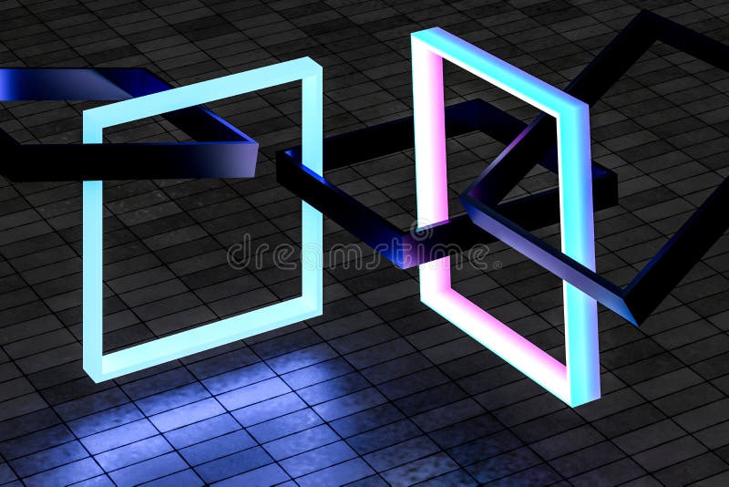 3d Rendering, Creative Frames with Sense of Science and Technology ...