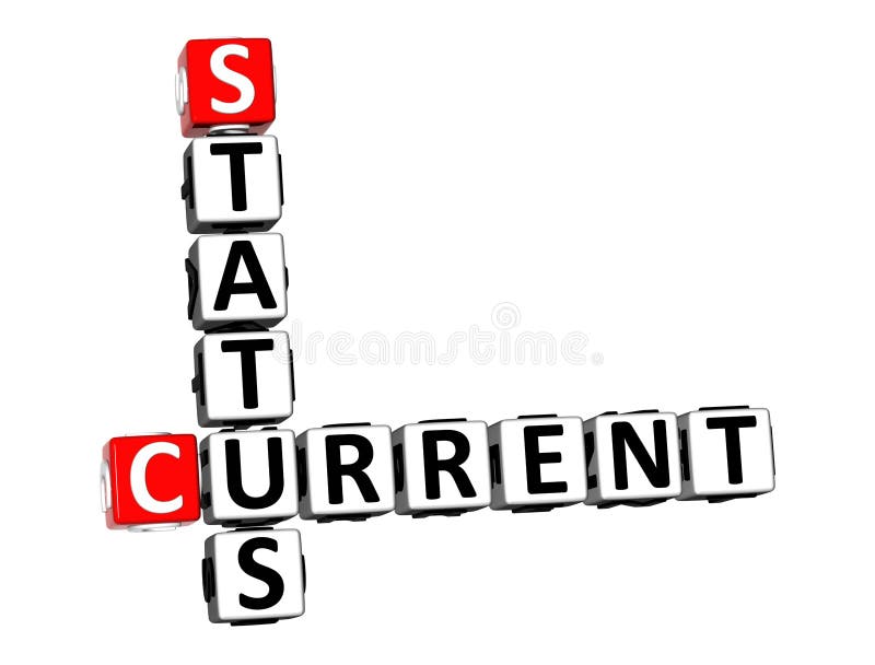 3D Key Issues Crossword stock illustration. Illustration of isolated ...