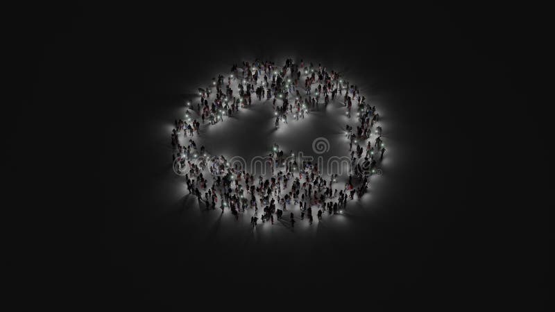 People Crowd Reverse Stock Illustrations – 16 People Crowd Reverse ...
