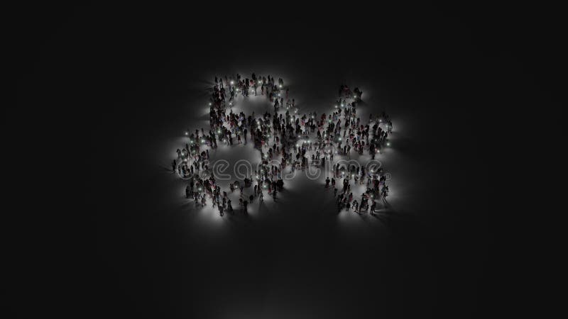 Big People Crowd Dark Background Stock Illustrations – 109 Big People ...