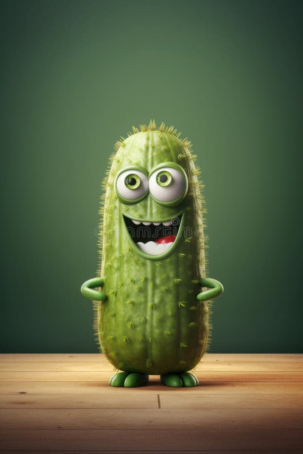 Cucumber Mouth Stock Illustrations – 216 Cucumber Mouth Stock ...