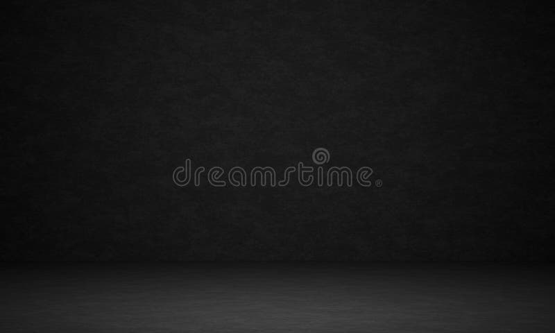 3D Rendering Dark Concrete Wall Stock Illustration - Illustration of ...