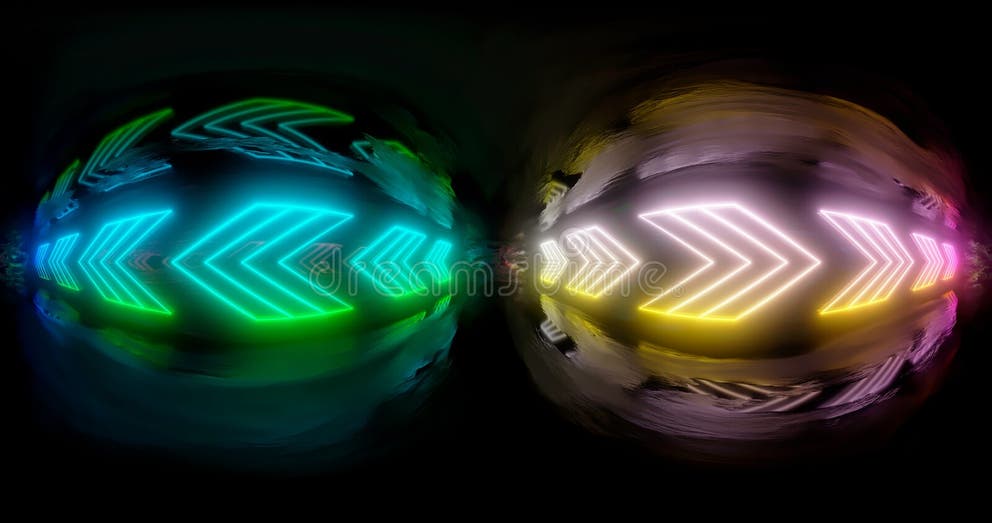 3d Rendering. 360 Degree Spherical Seamless Vr Panorama Stock ...