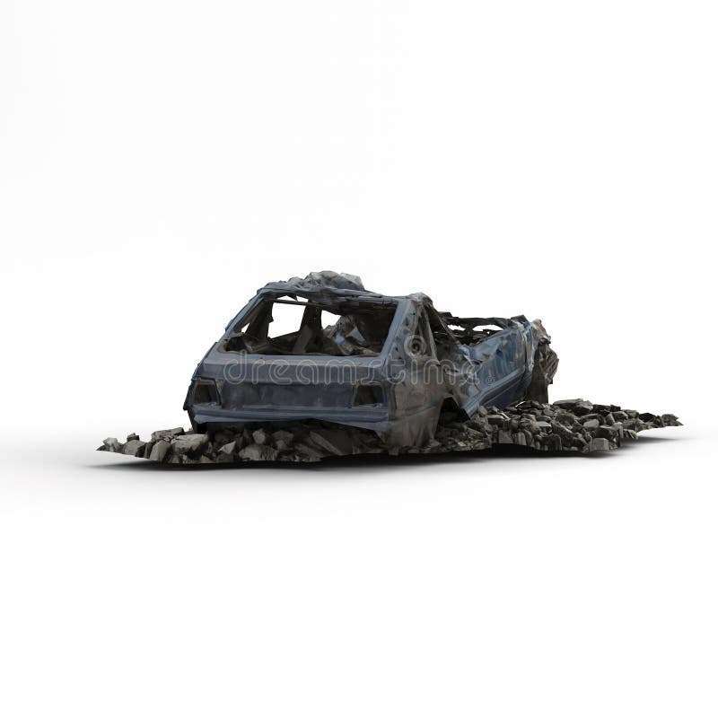 Destroyed Car Stock Illustrations – 1,403 Destroyed Car Stock ...