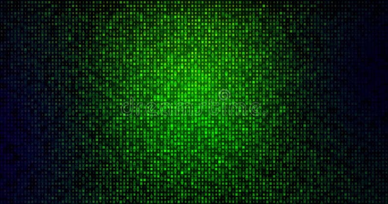 3D Rendering Digital Abstract Background Dot and Square Element, Metaphor Algorithm and ...
