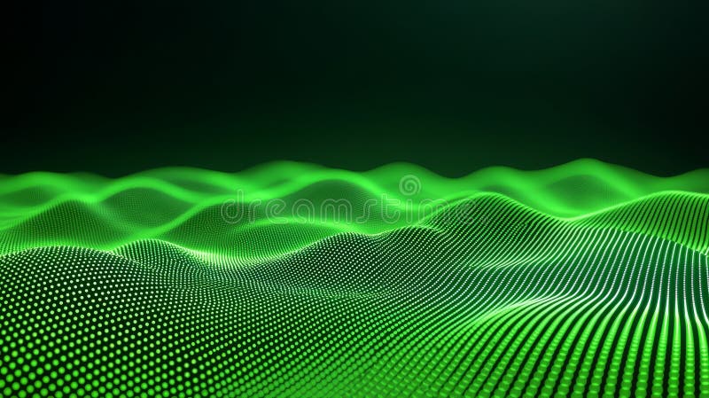 A 3d Rendering Of A Digital Binary Code Matrix Background Illustrating