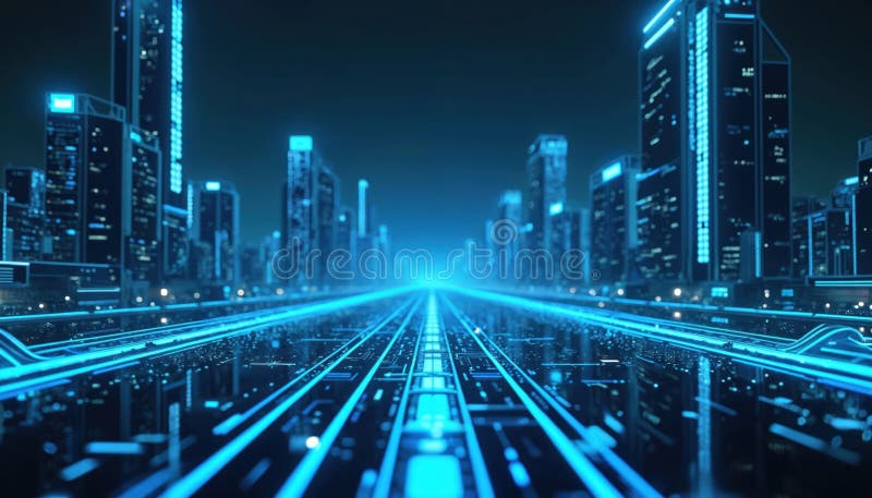 Digital Virtual City Stock Illustrations – 54,545 Digital Virtual City ...