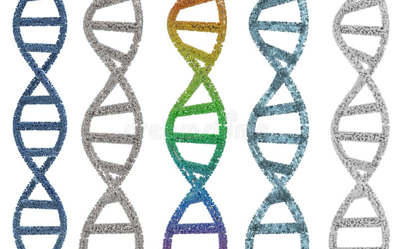 X-ray dna helix structure stock illustration. Illustration of xray ...