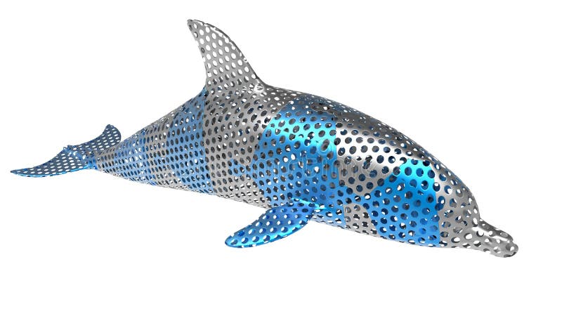 Mesh Dolphin Stock Illustrations – 40 Mesh Dolphin Stock Illustrations ...