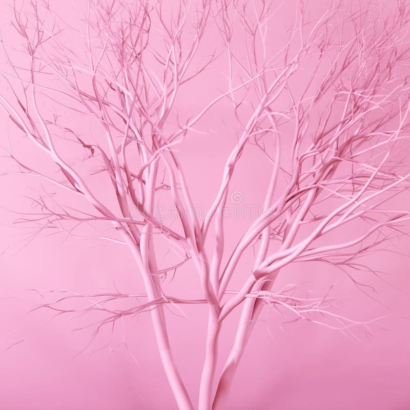 3d Rendering Dry Tree Branches Scene 153 Stock Illustration ...