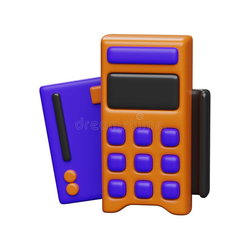 3d rendering edc machine stock illustration. Illustration of cash ...