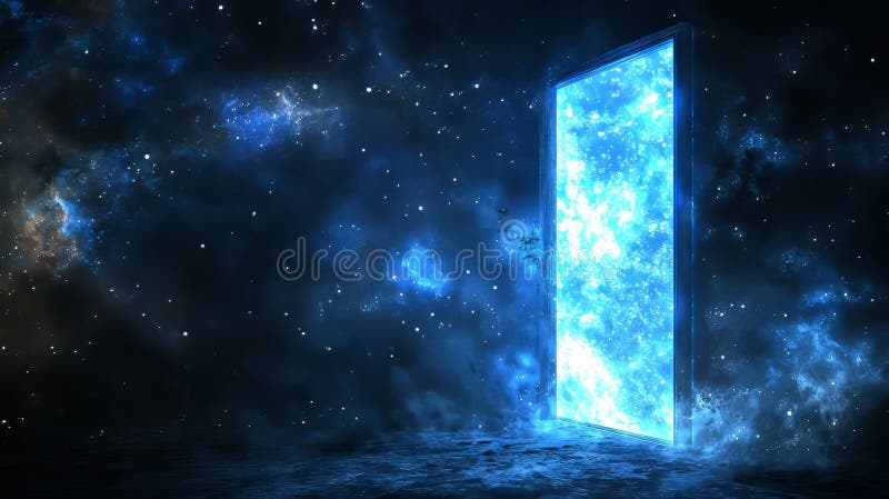 3D Rendering of an Electrifying Gate that Leads To Another Dimension ...