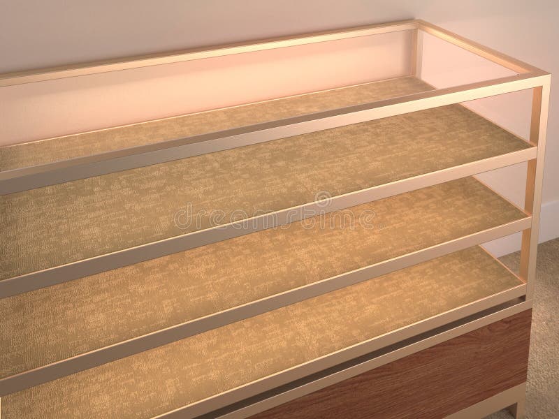 Display Table Vector Mockup Design Stock Vector - Illustration of ...