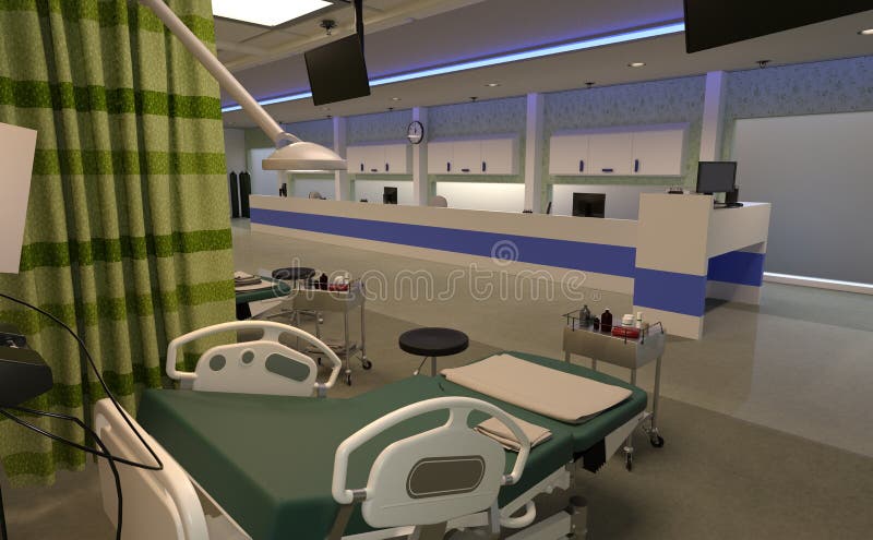 Emergency Room Stock Illustrations – 5,651 Emergency Room Stock ...