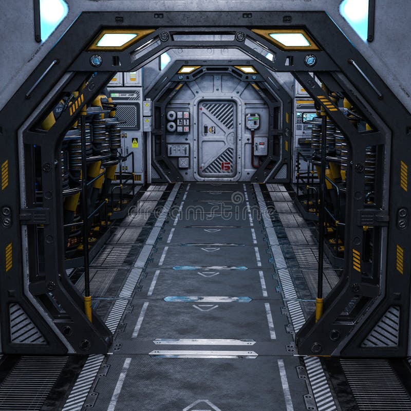 Spaceship Engine Room Stock Illustrations – 344 Spaceship Engine Room ...