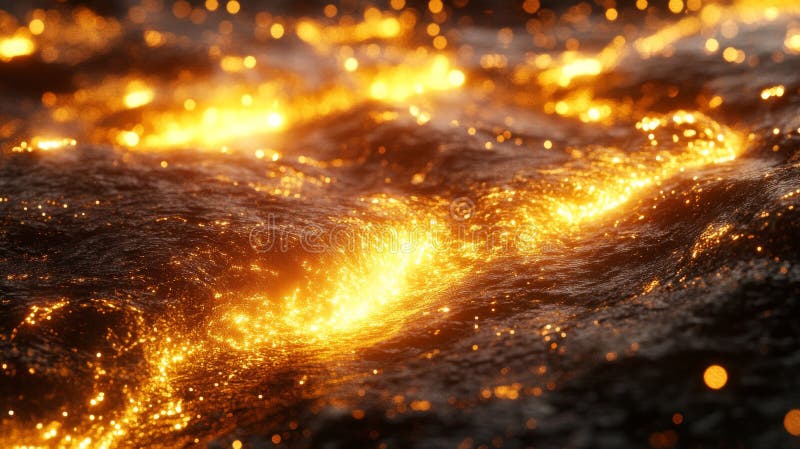 A 3D Rendering of Entangled Particles is Used To Represent the Quantum ...