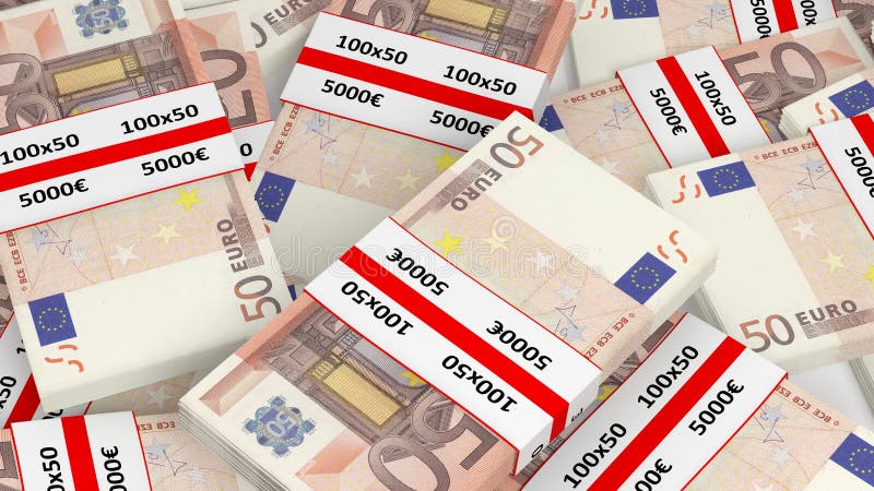 3d Euro Bundles Stock Illustrations – 50 3d Euro Bundles Stock ...