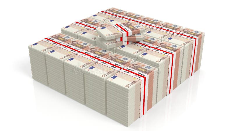3d Euro Bundles Stock Illustrations – 50 3d Euro Bundles Stock ...