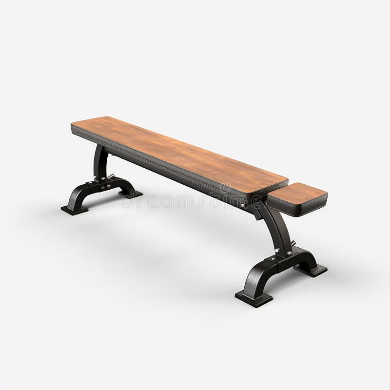 **3D Rendering of an Exercise Bench on Transparent Background** Stock ...