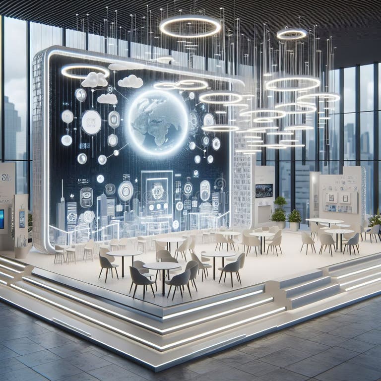 104 65. 3D Rendering for Exhibition Design_ Producing Stock ...