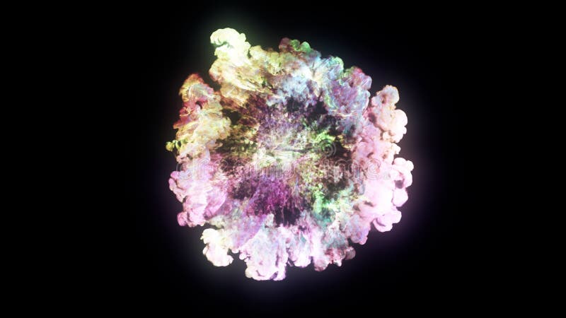 Cosmic Explosion Shockwave Blue Energy Texture Stock Illustration ...