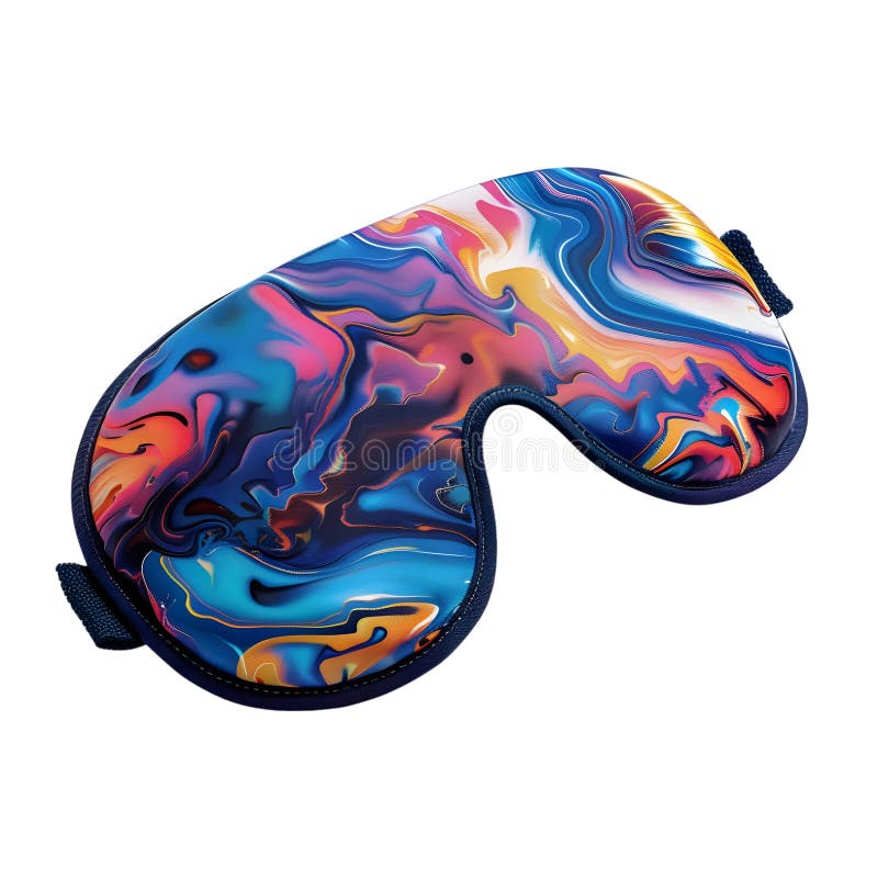 3D Rendering of a Eyes Sleep Mask on Transparent Background - Ai ...