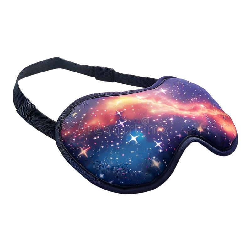3D Rendering of a Eyes Sleep Mask on Transparent Background - Ai ...