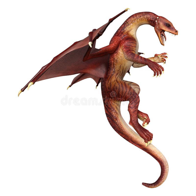 Rendering Fantasy Dragon White Stock Illustrations – 10,498 Rendering ...