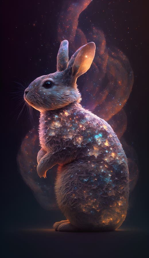 Iridescent Bunny Stock Illustrations – 44 Iridescent Bunny Stock ...