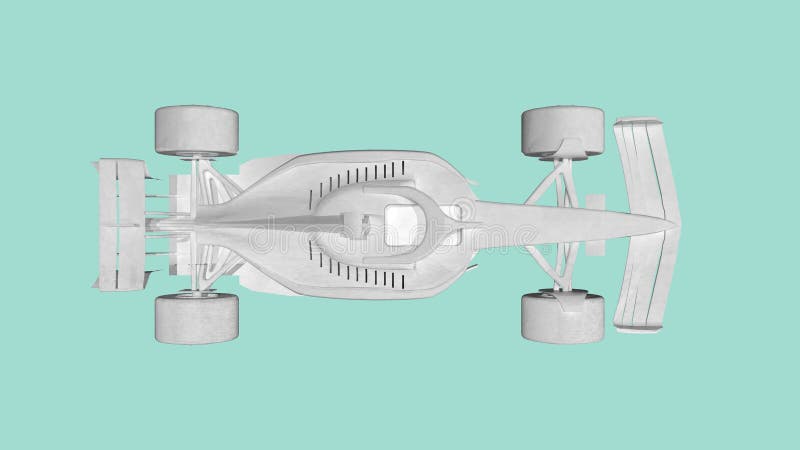 3D Rendering of a Fast Modern Aerodynamic Efficient Innovative Race ...