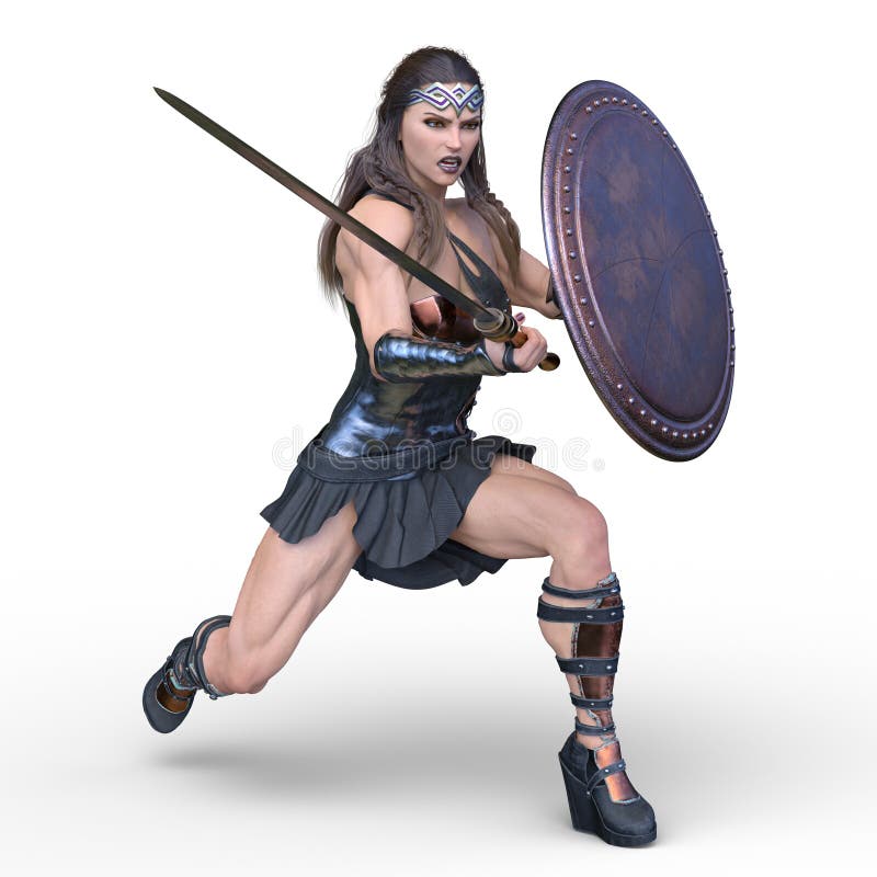 Female Gladiator Stock Illustrations – 804 Female Gladiator Stock ...