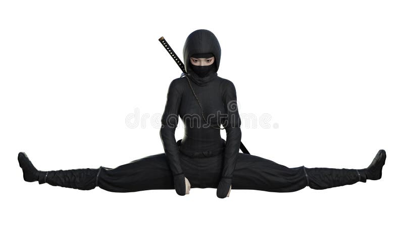 African American Female Ninja