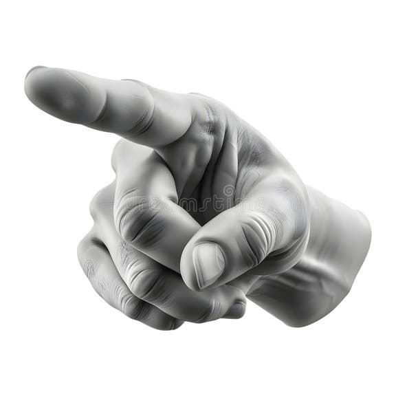 Finger Pointing Transparent Background Stock Illustrations – 935 Finger ...