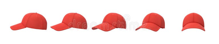 Red Baseball Hat Side View Stock Illustrations – 304 Red Baseball Hat ...