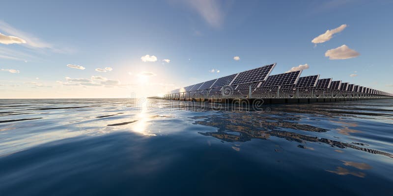 Floating Solar Power Plant Stock Illustrations – 96 Floating Solar ...