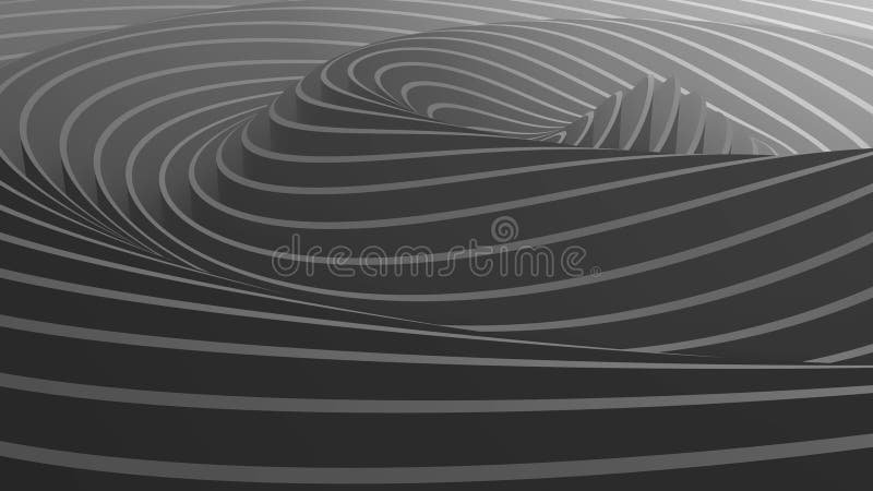 3D Rendering Oscillations and Ripples of Abstract Waves in Space ...