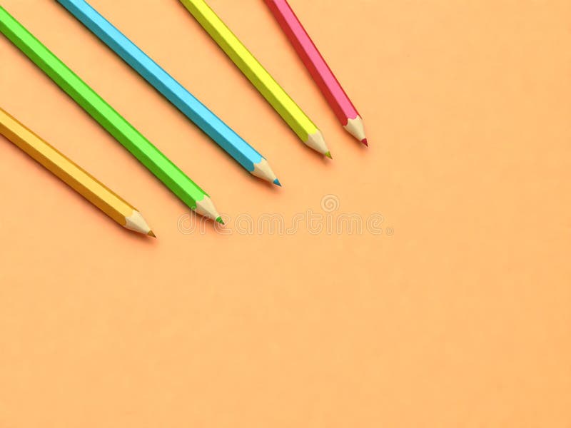 Four Colorful Pencils Stock Illustrations – 148 Four Colorful Pencils ...