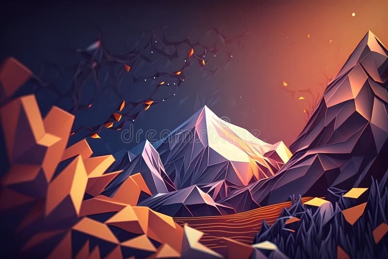 3D Rendering of a Futuristic Abstract Structure with Intricate Complex ...