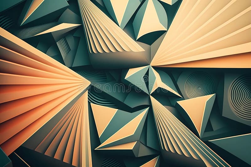 3D Rendering of a Futuristic Abstract Structure with Intricate Complex ...