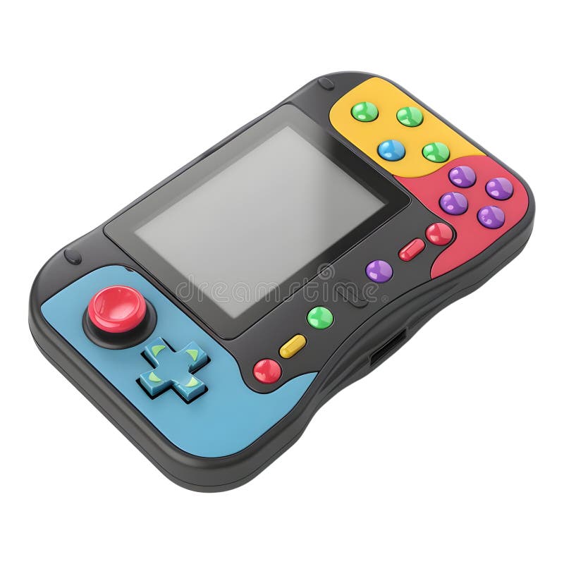 3D Rendering of a Gaming Control Remote on Transparent Background - Ai ...