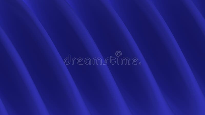 3D Rendering. Geometric Abstract Background in Blue Color Stock ...